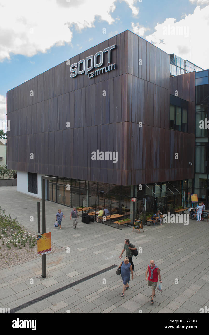 Sopot Centrum, Train Station, Poland Stock Photo - Alamy