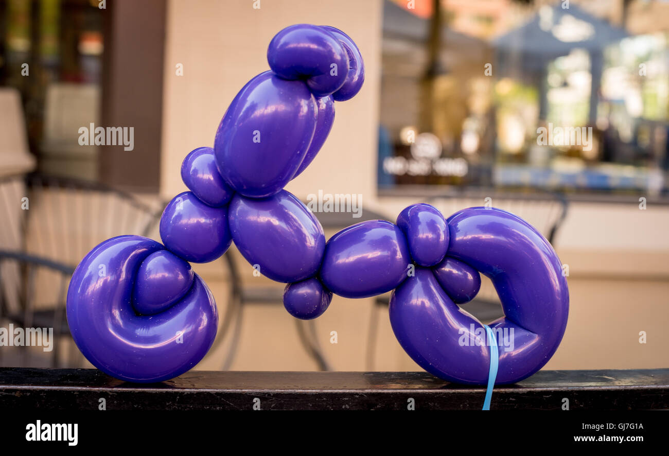 Cool looking motorcycle balloon toy Stock Photo - Alamy