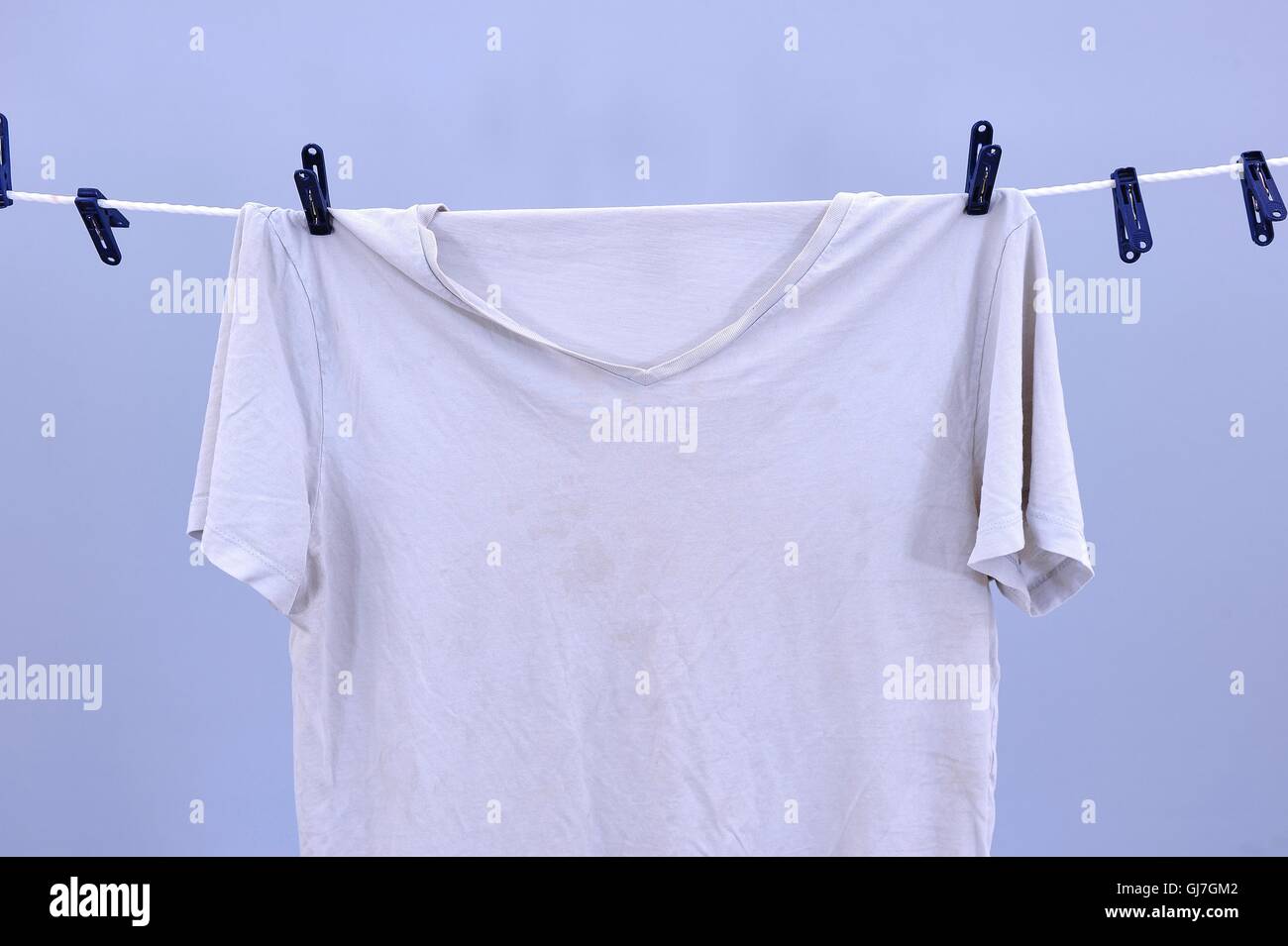 A studio photo of a clothes line Stock Photo - Alamy