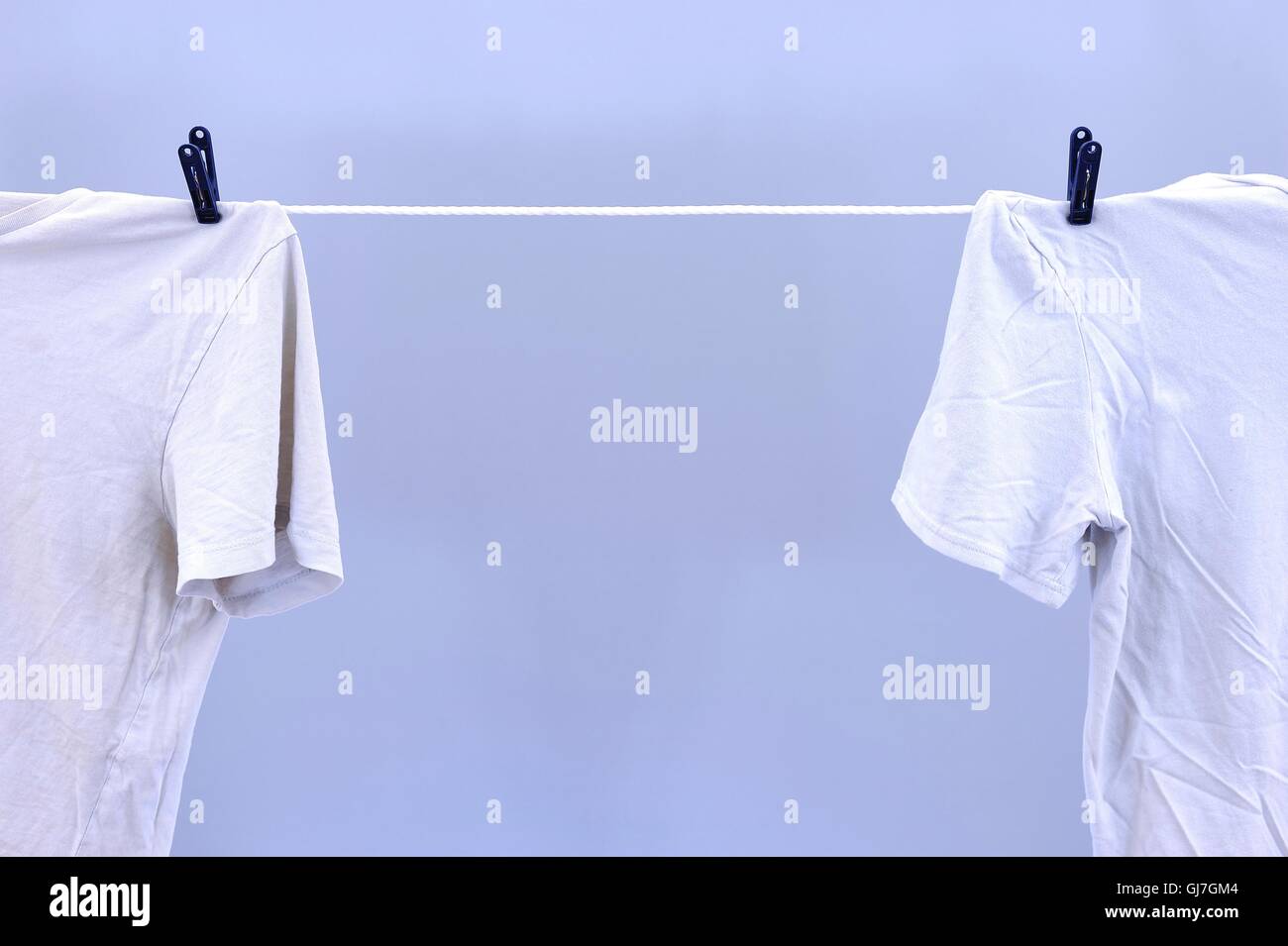 A studio photo of a clothes line Stock Photo - Alamy