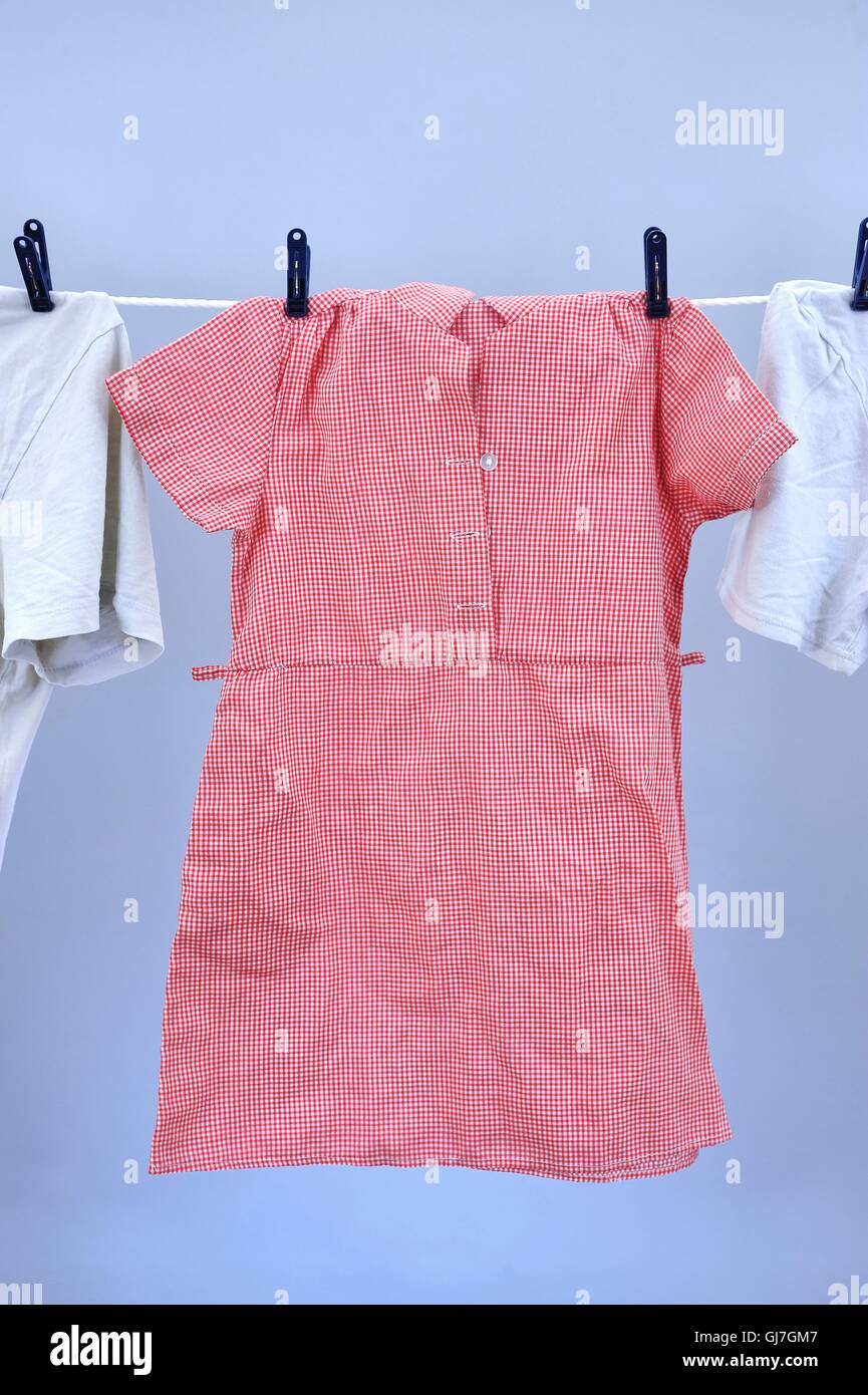 A studio photo of a clothes line Stock Photo - Alamy