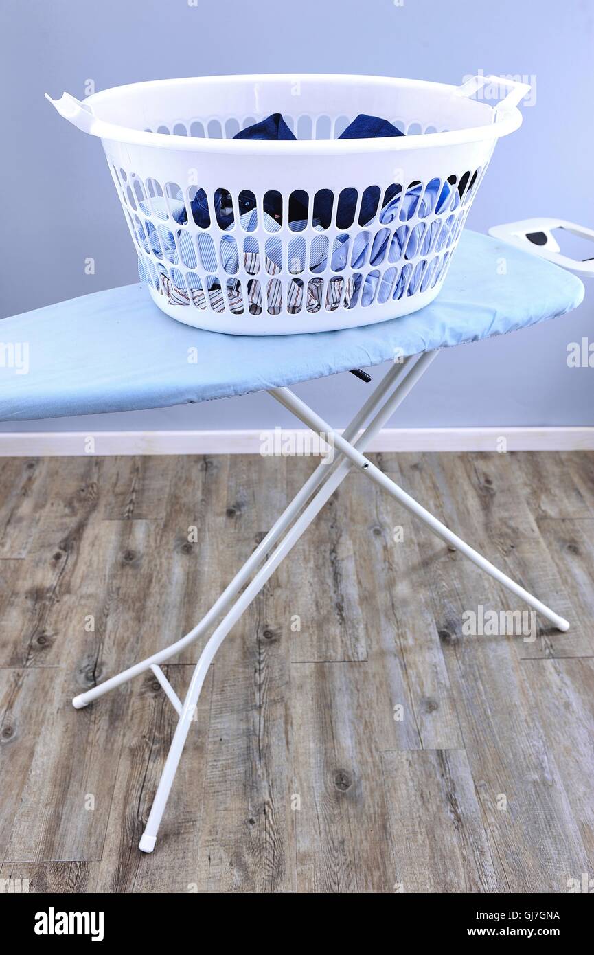 A studio photo of ironing and laundry items Stock Photo - Alamy