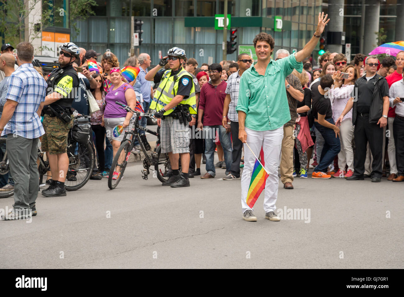 Canada justin trudeau pride parade hi-res stock photography and images ...