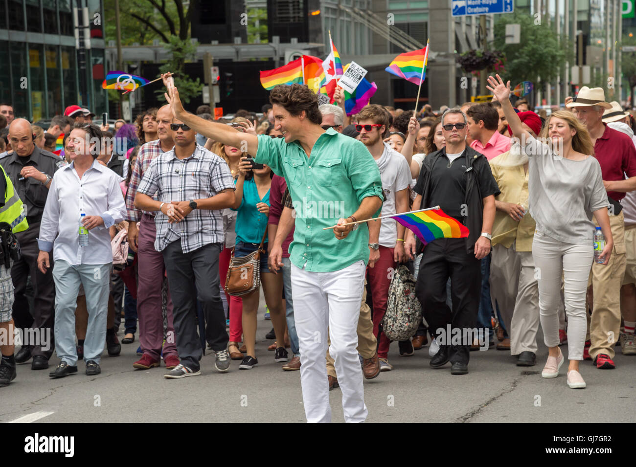 Montreal, CANADA. 14th August, 2016. Canadian Prime Minister Justin ...