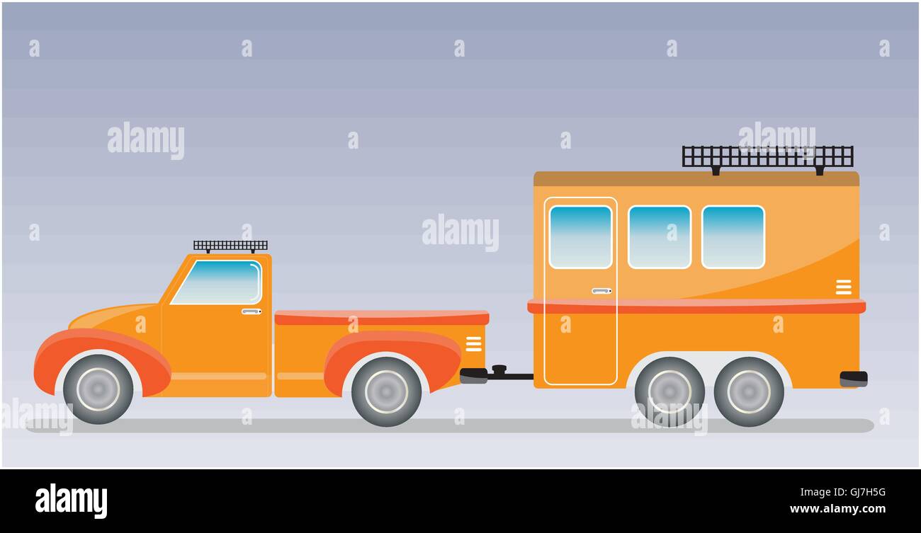 Old car picnic Stock Vector Images - Alamy