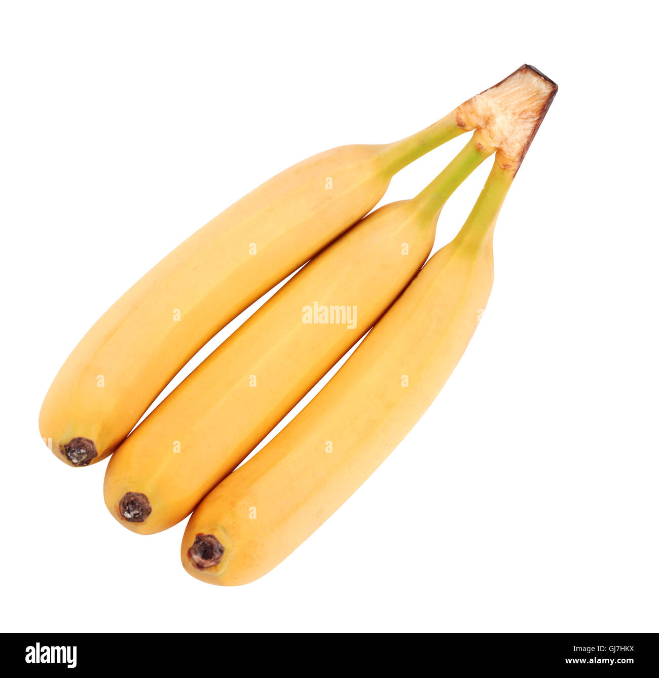 many yellow banana isolated Stock Photo - Alamy