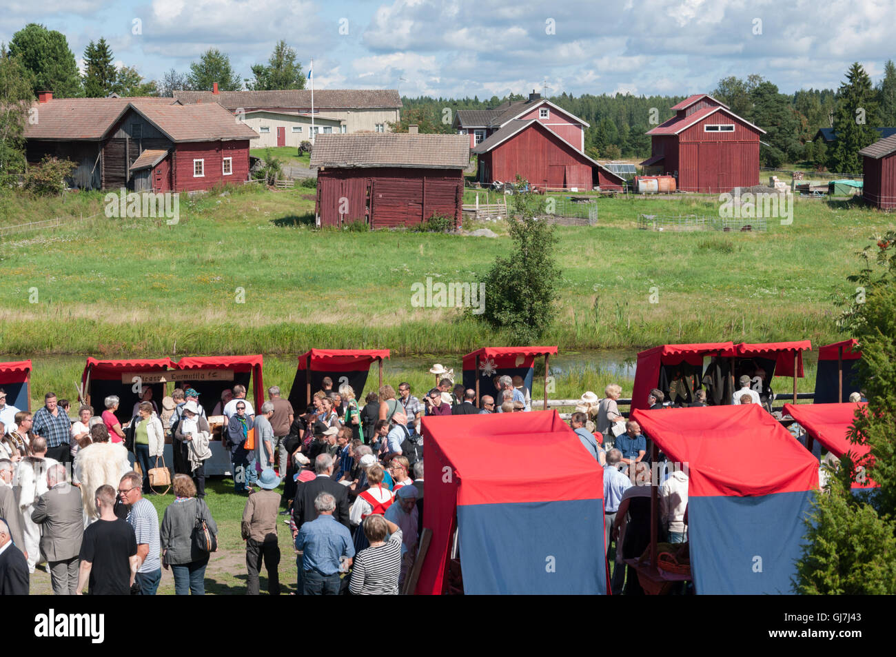 Finnish Medieval Market 2016 Stock Photo - Alamy