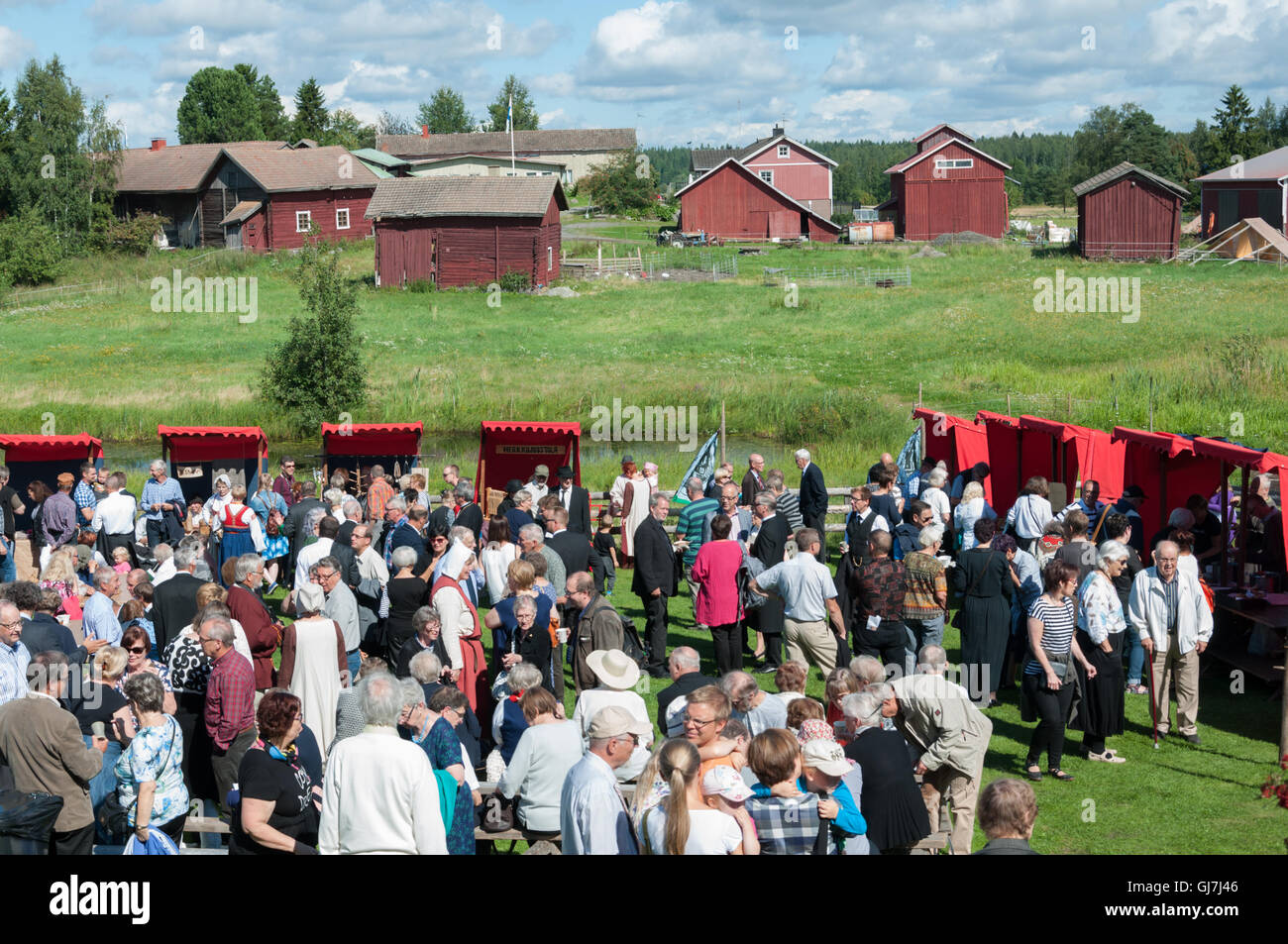 Finnish Medieval Market 2016 Stock Photo - Alamy