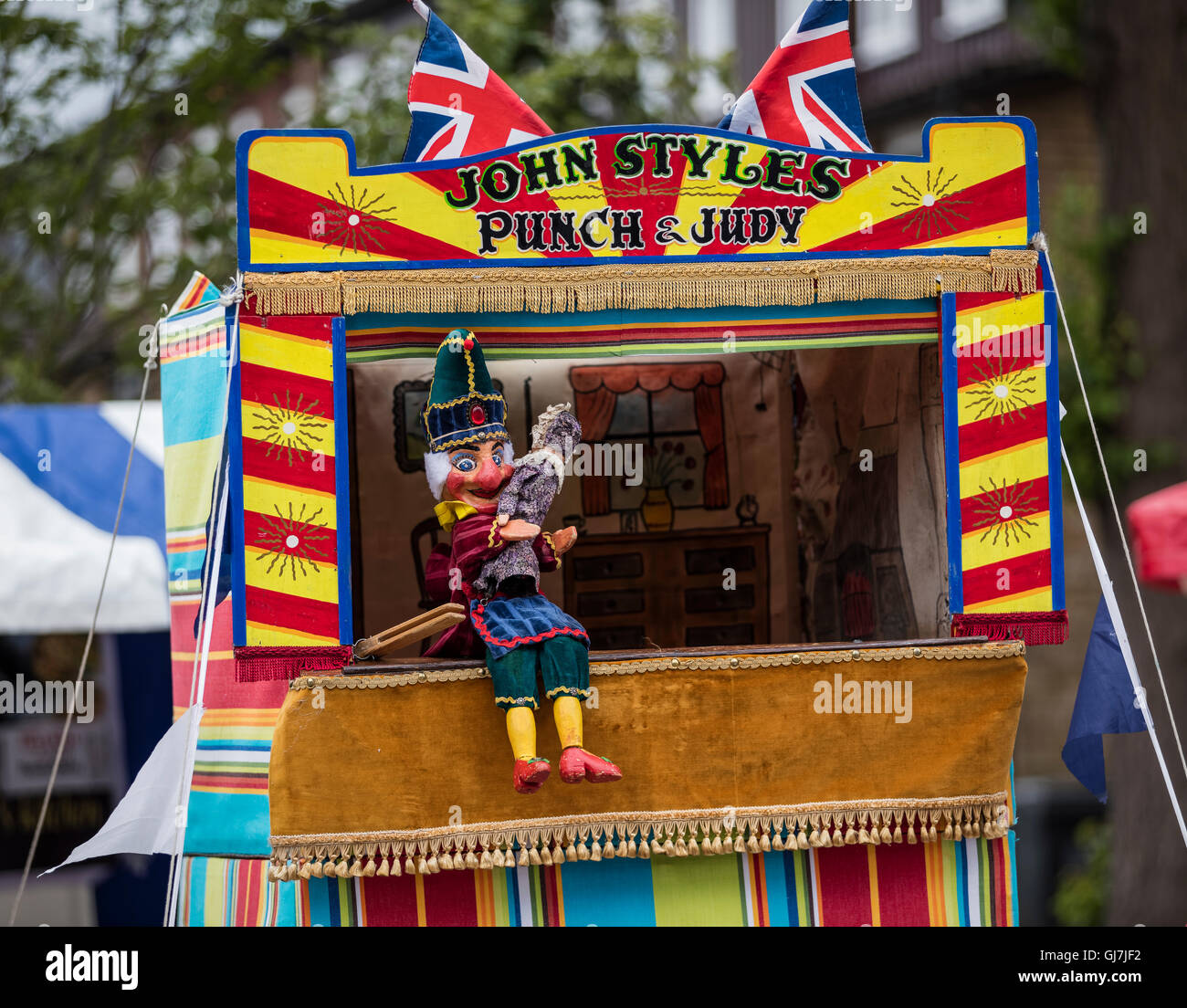 Punch puppet with judy and baby hi-res stock photography and images - Alamy