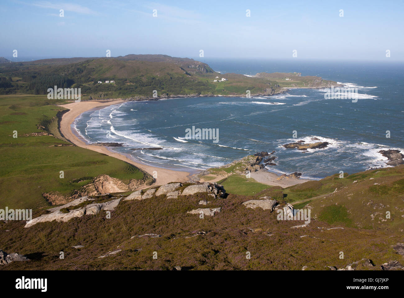 Kiloran Bay on the Isle of Colonsay in the Inner Hebrides, Scotland ...