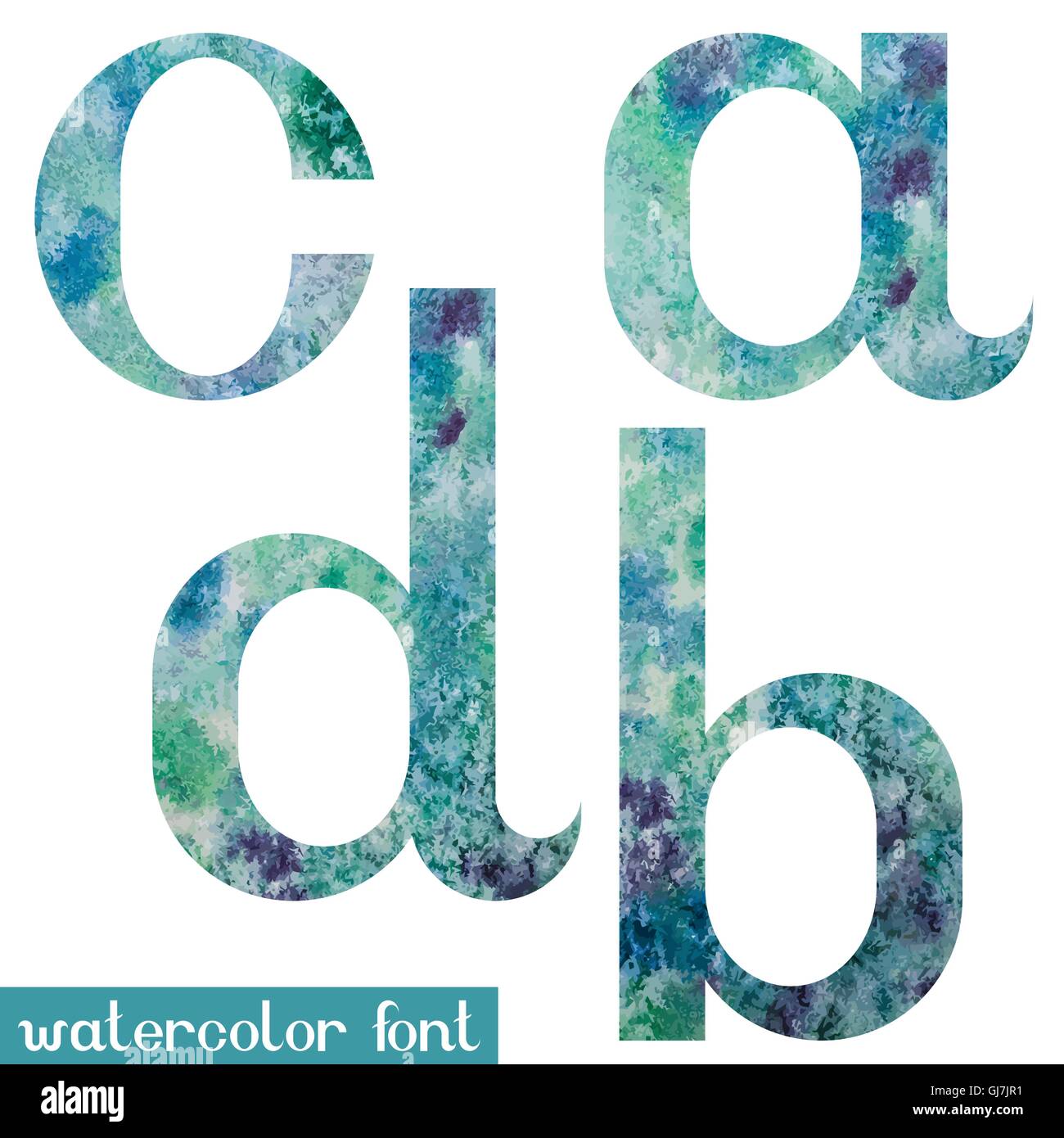 Letter a b c d hi-res stock photography and images - Alamy