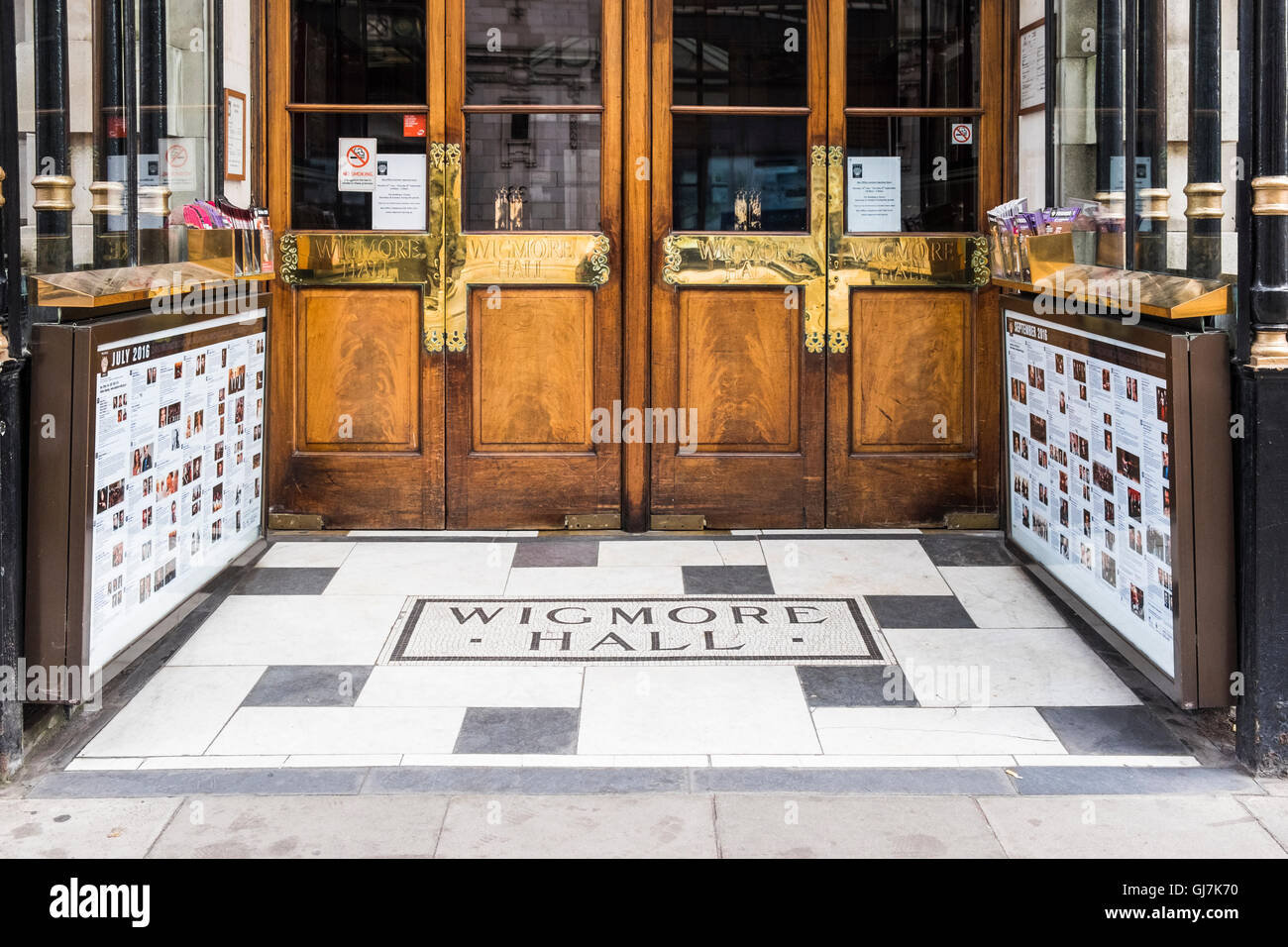 Wigmore Hall, Wigmore Street, London, England, U.K Stock Photo - Alamy