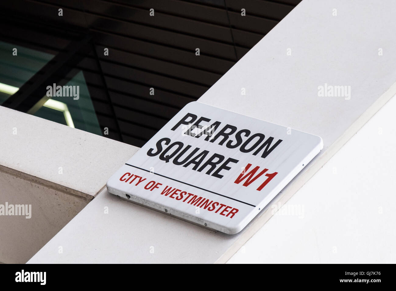 Pearson Square, Fitzrovia, London, England, U.K Stock Photo - Alamy