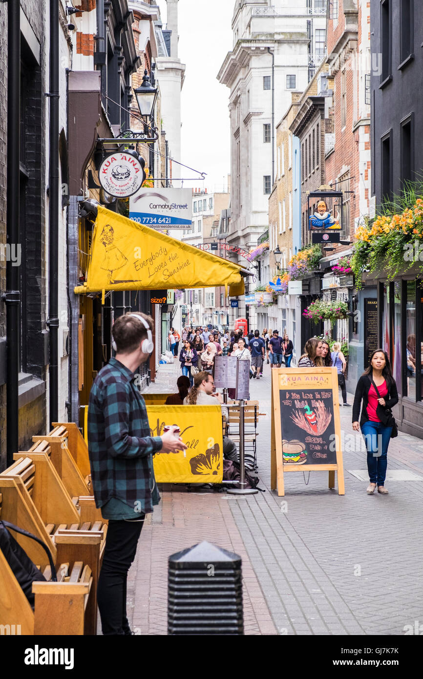 Kingly street soho hi-res stock photography and images - Alamy