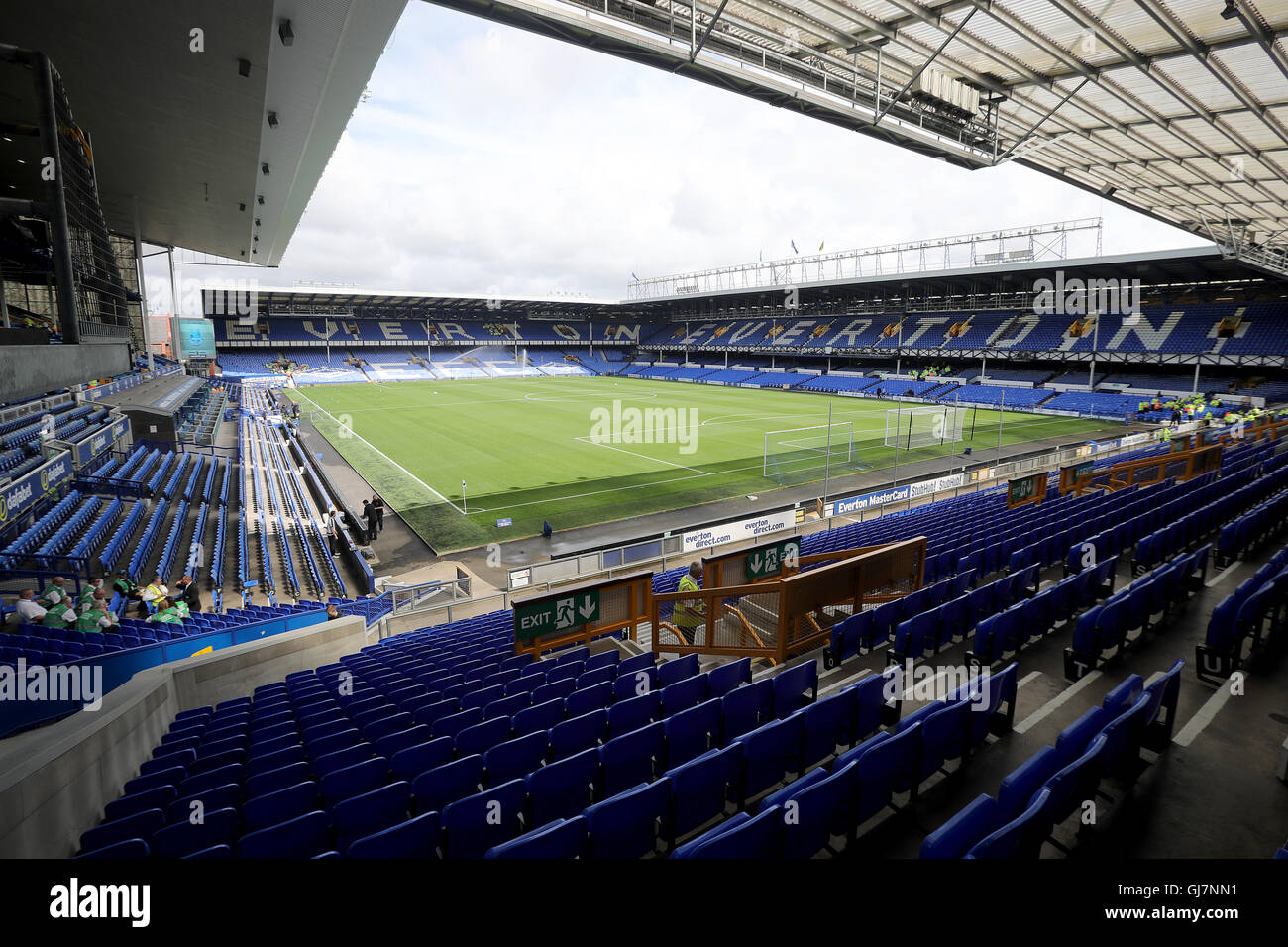 A general view of the stadium before the Premier League match at ...