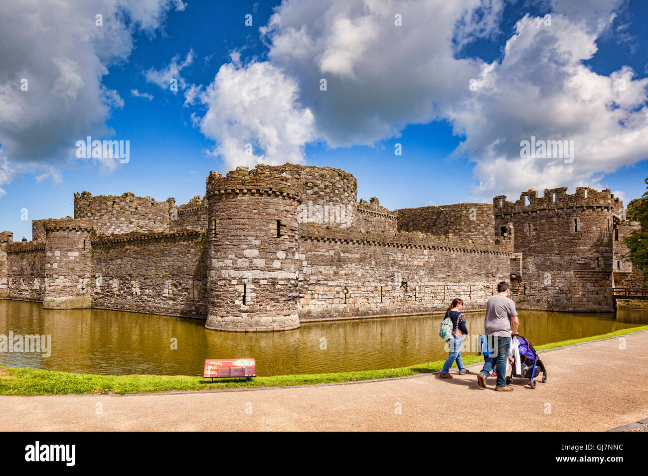 Beaumaris Castle, Anglesey, Wales, UK Stock Photo - Alamy