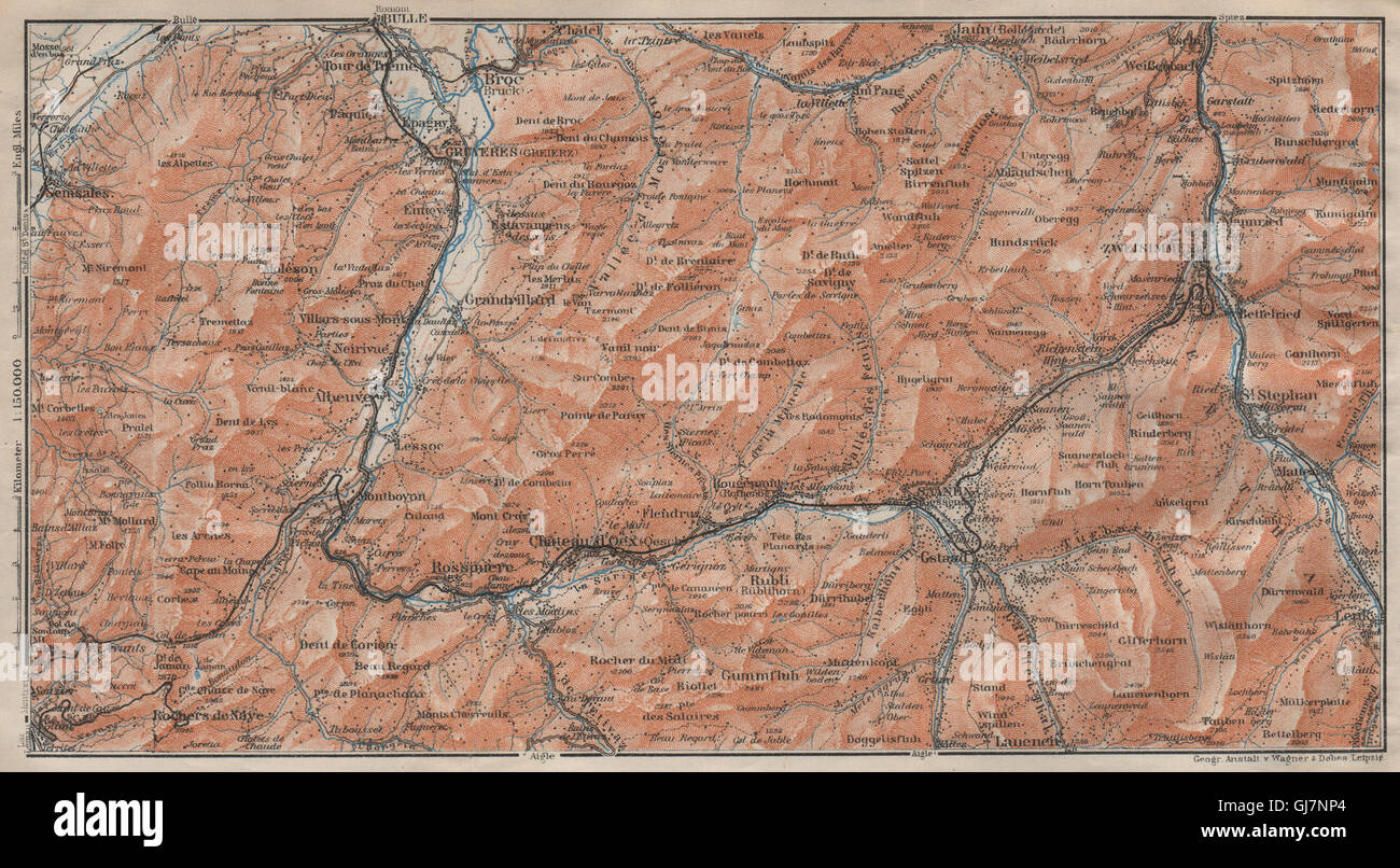 Simme river valley hi-res stock photography and images - Alamy