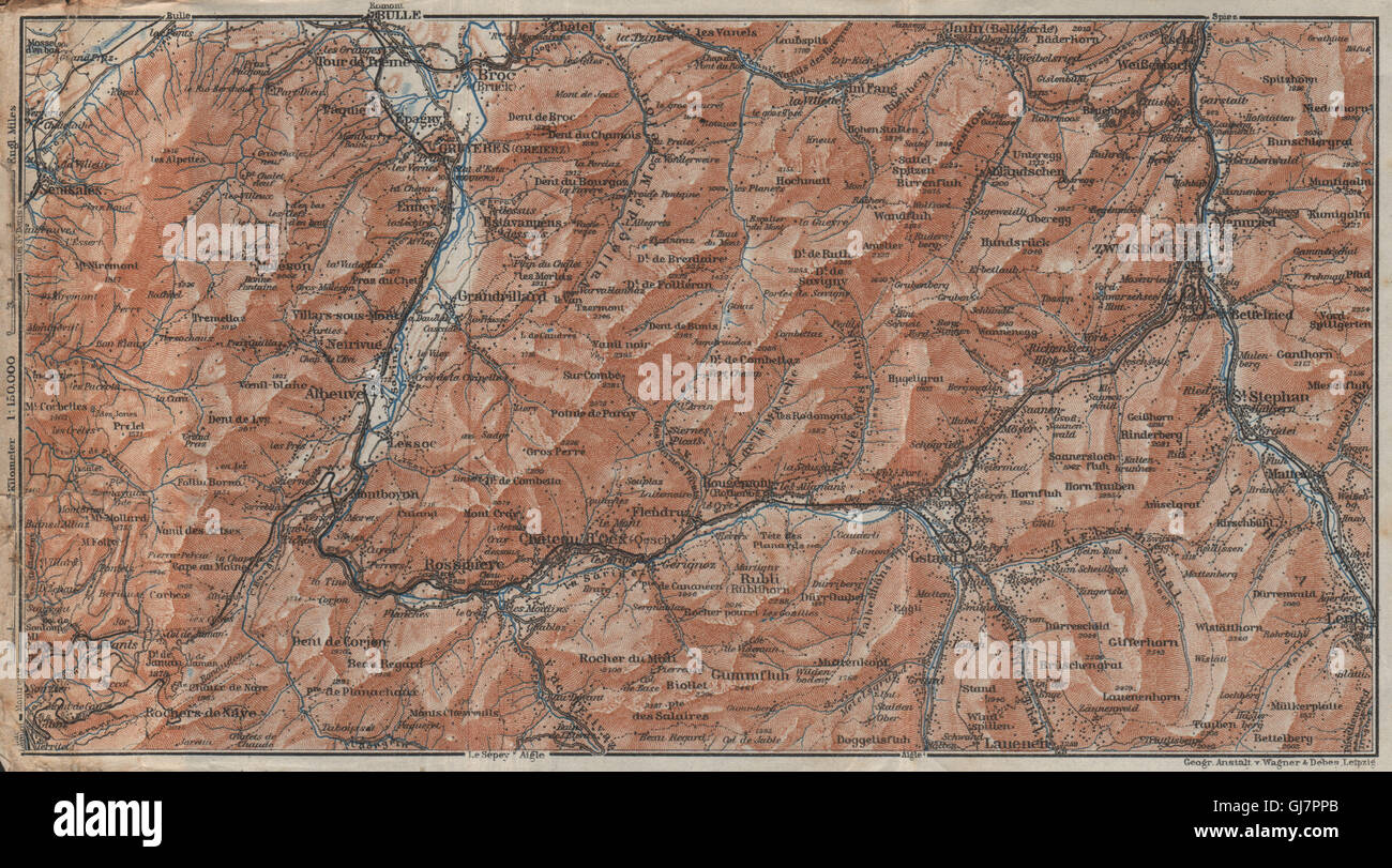 Simme river valley hi-res stock photography and images - Alamy