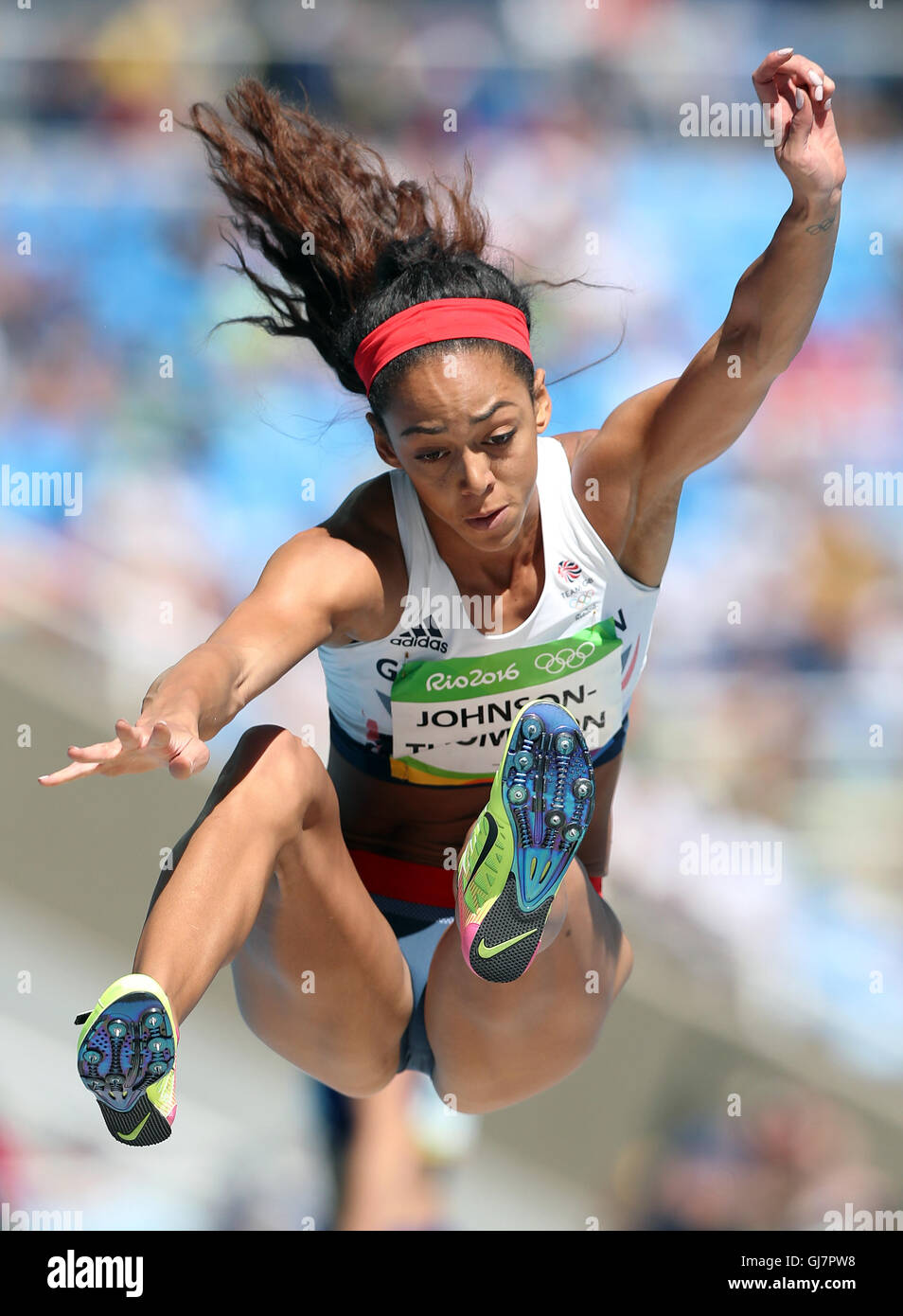 Katarina Johnson Thompson Jump Stock Photos & Katarina Johnson Thompson ...