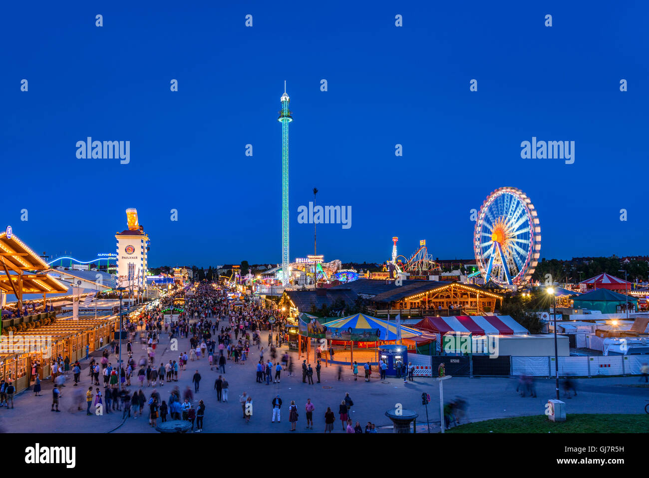 Germany, Bavaria, Upper Bavaria, Munich, Theresienwiese, Oktoberfest ...