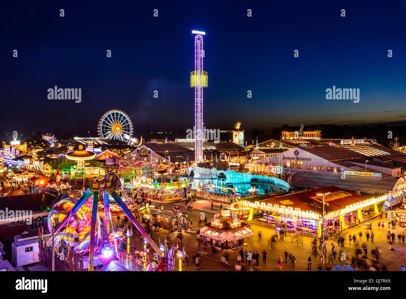 Germany, Bavaria, Upper Bavaria, Munich, Theresienwiese, Oktoberfest ...