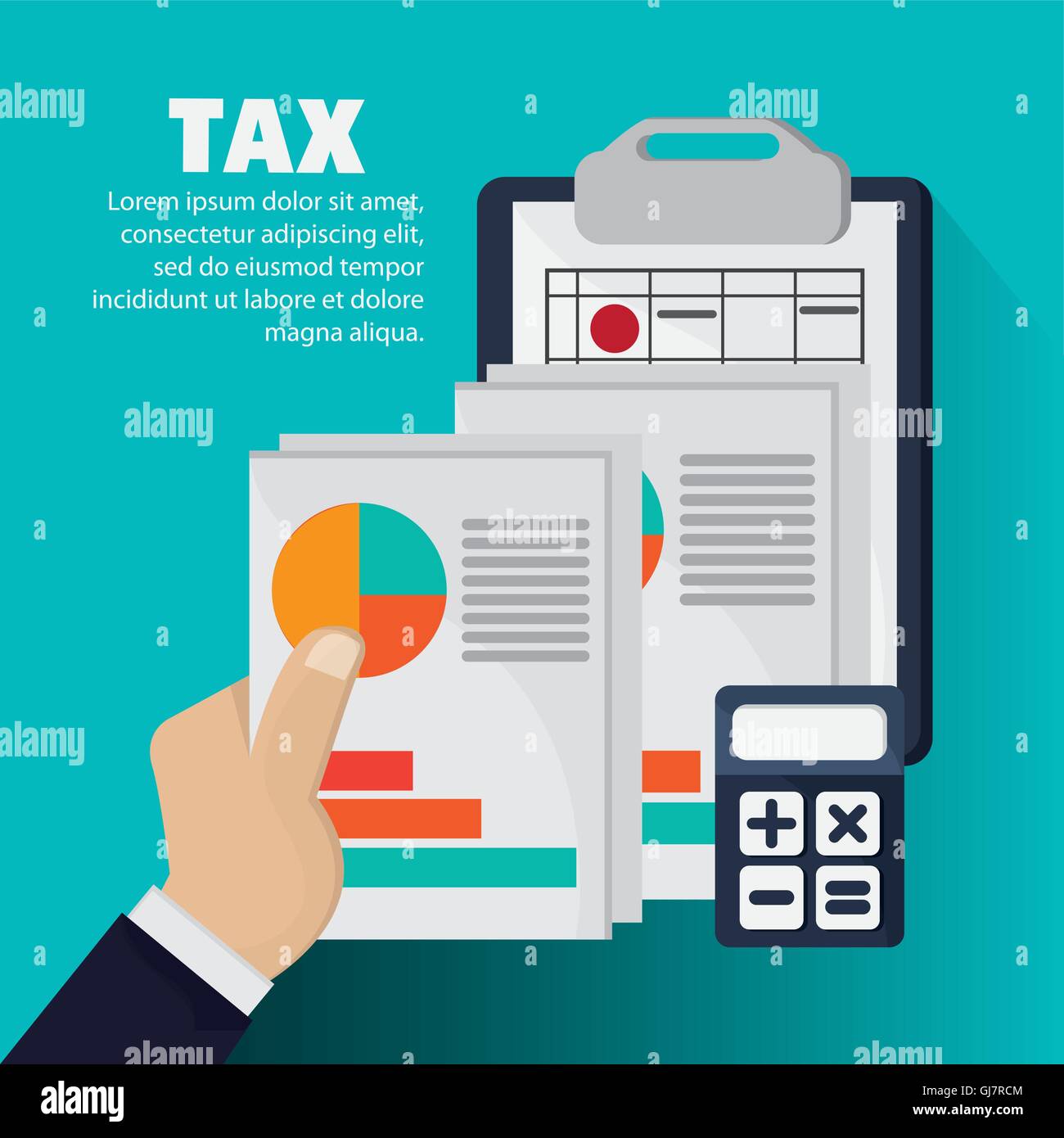 document infographic calculator icon Stock Vector Image & Art - Alamy