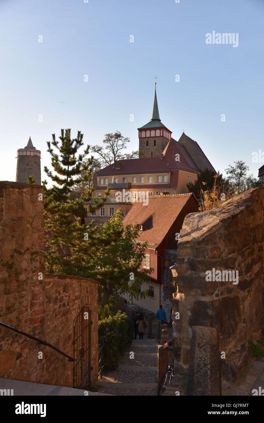 Germany, Saxony, east Saxony, Bautzen, Budysin, 'Fischerpforte' Stock ...