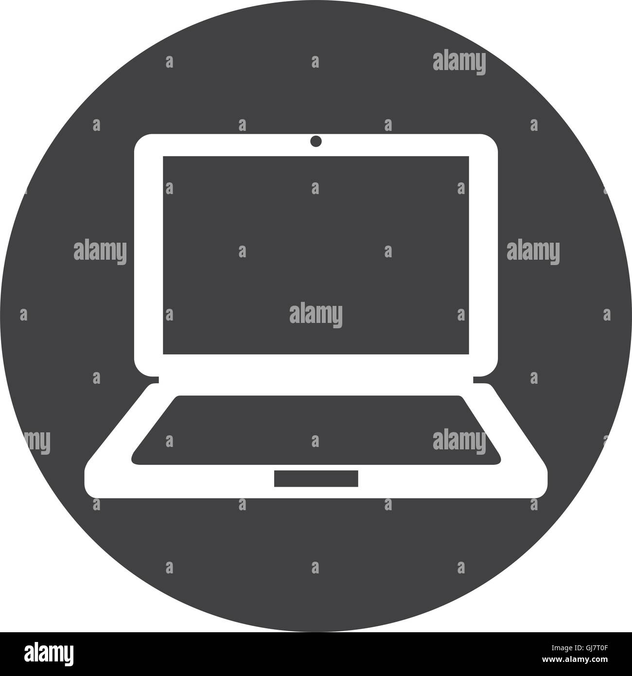 laptop computer portable icon Stock Vector Image & Art - Alamy