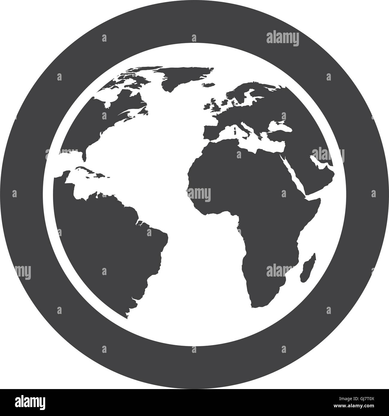 world planet earth icon Stock Vector Image & Art - Alamy