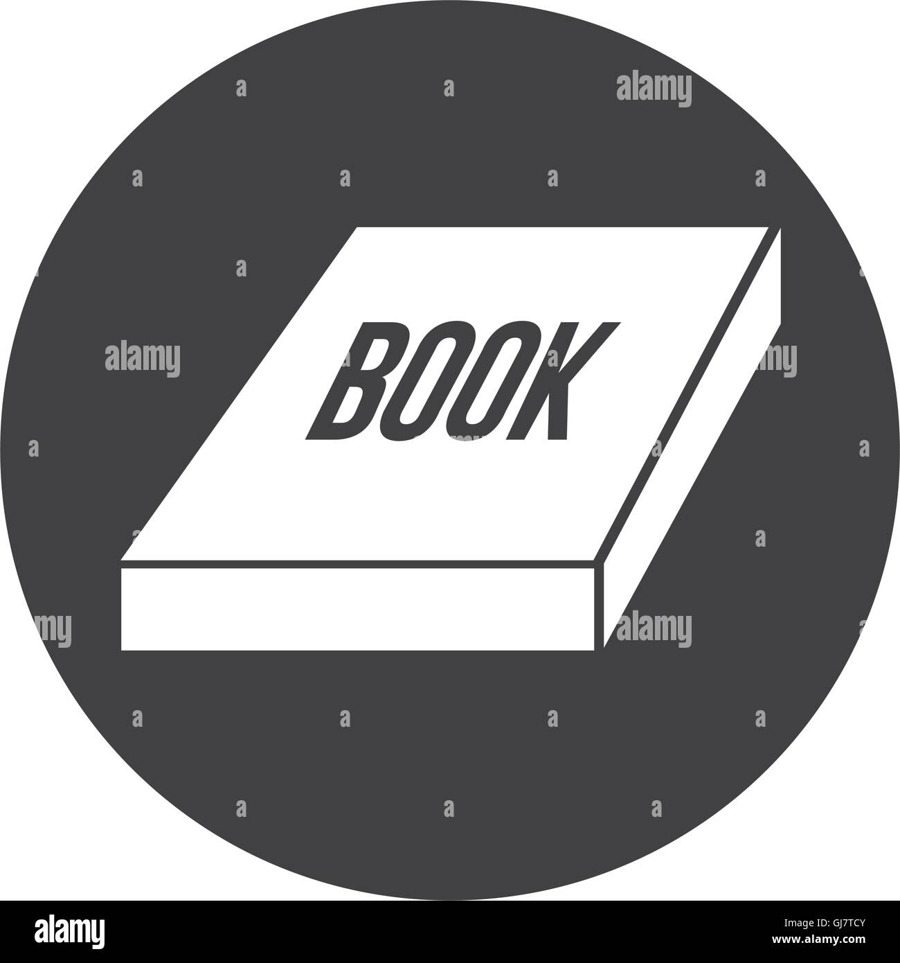 book text isolated icon Stock Vector Image & Art - Alamy