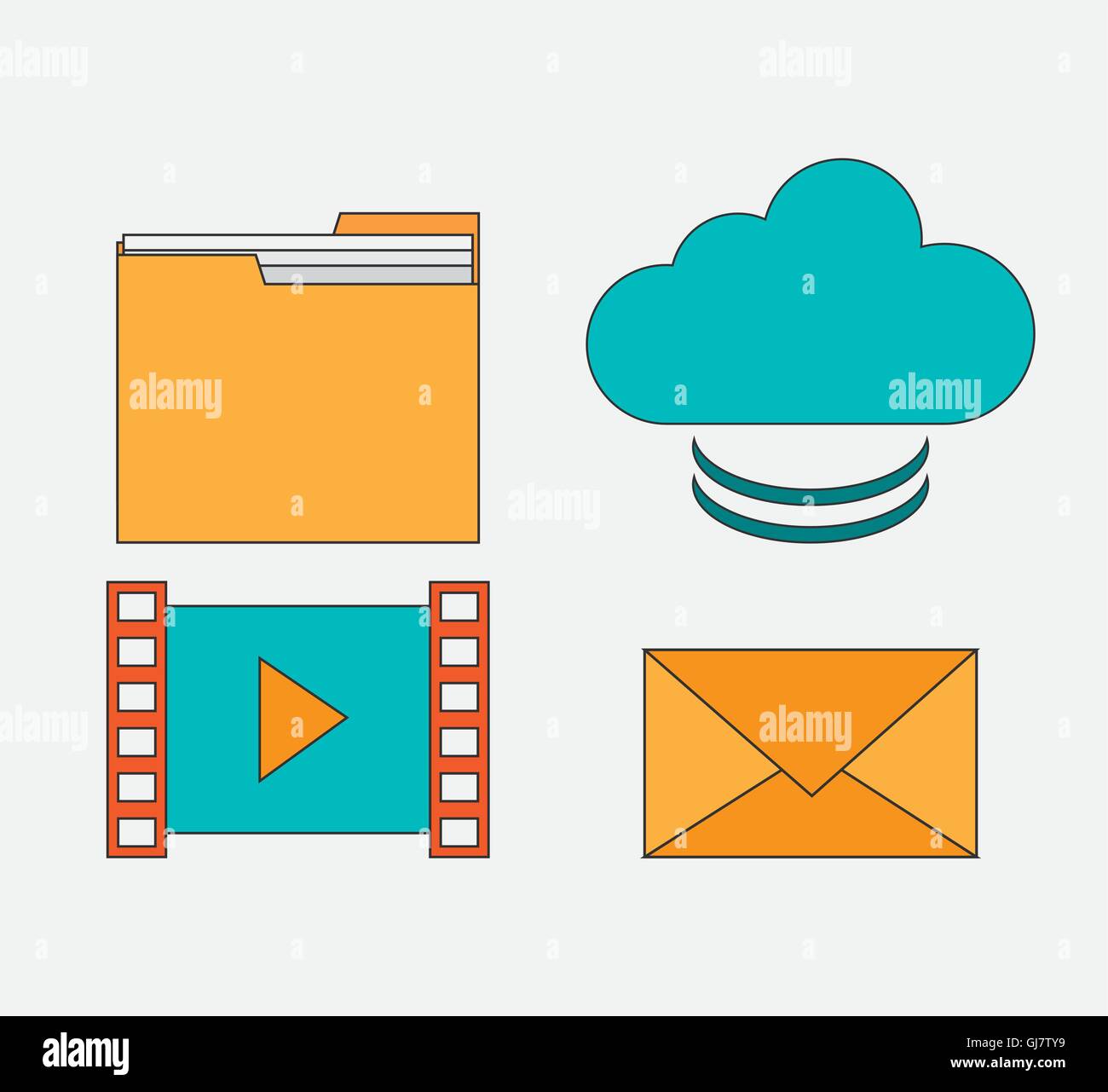 connect communications social network icon Stock Vector Image & Art - Alamy