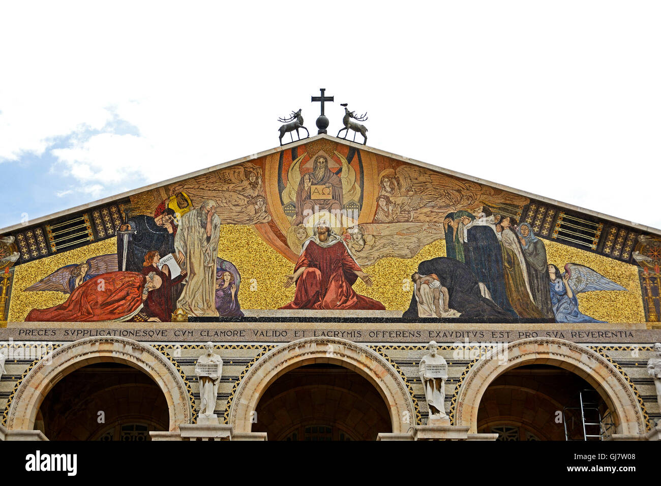 Israel, Jerusalem, Church of all Nations, church, donations, exterior ...