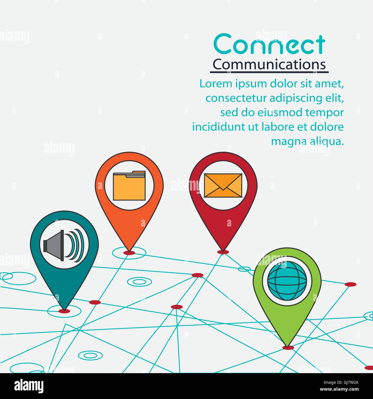 connect communications social network icon Stock Vector Image & Art - Alamy