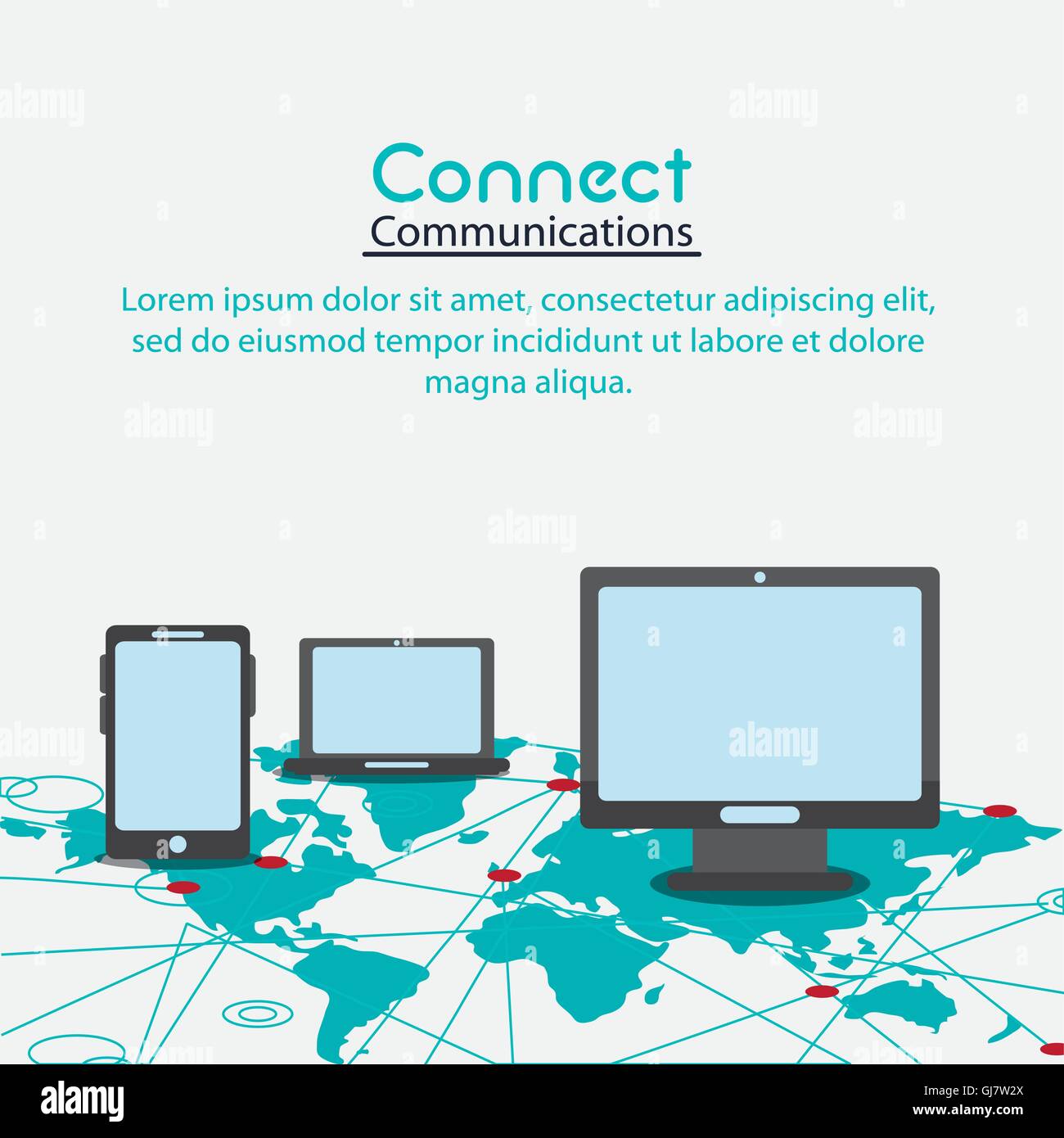 connect communications social network icon Stock Vector Image & Art - Alamy