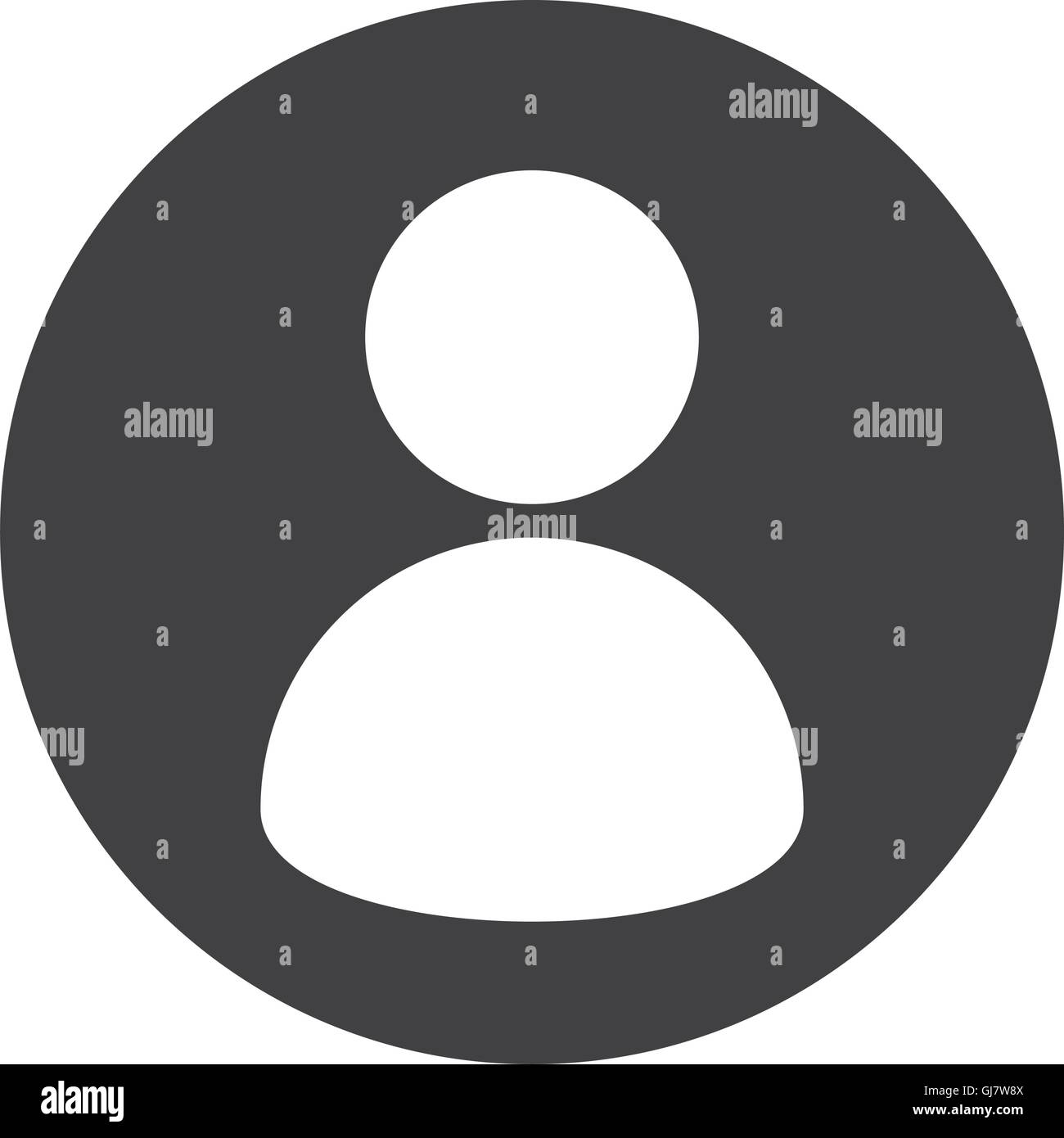 user silhouette isolated icon Stock Vector Image & Art - Alamy