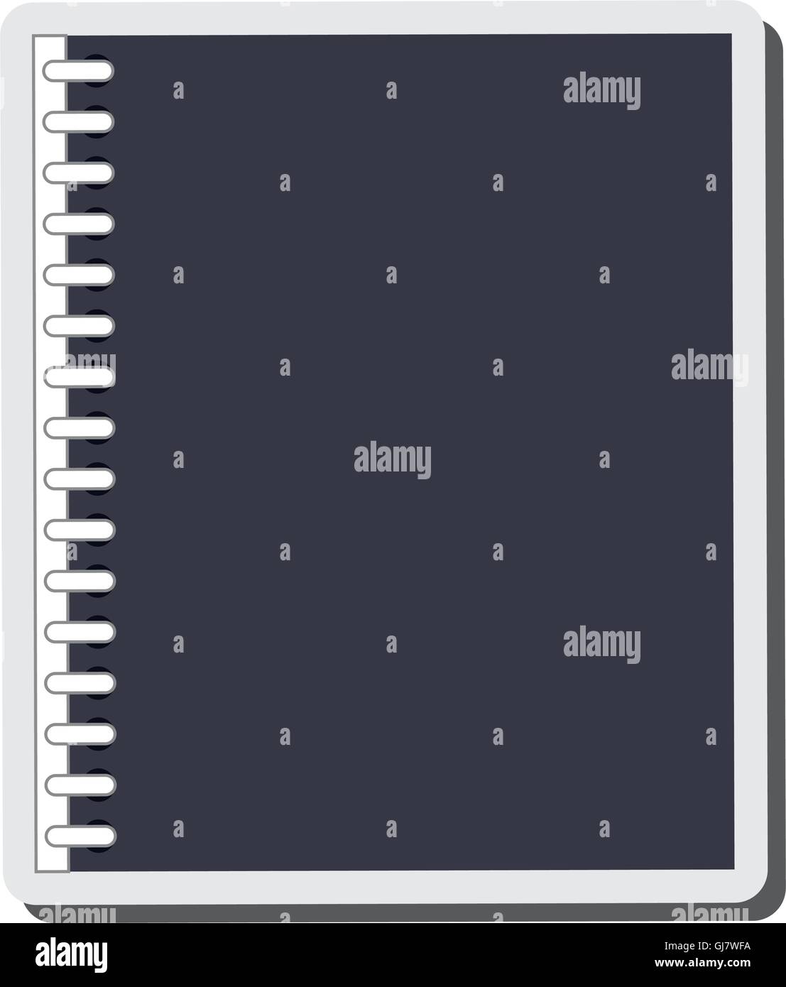 wired notebook icon Stock Vector Image & Art - Alamy