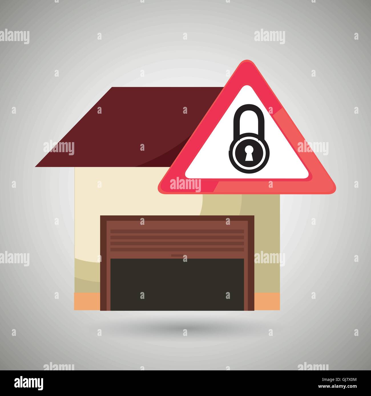 garage security safe icon Stock Vector Image & Art - Alamy