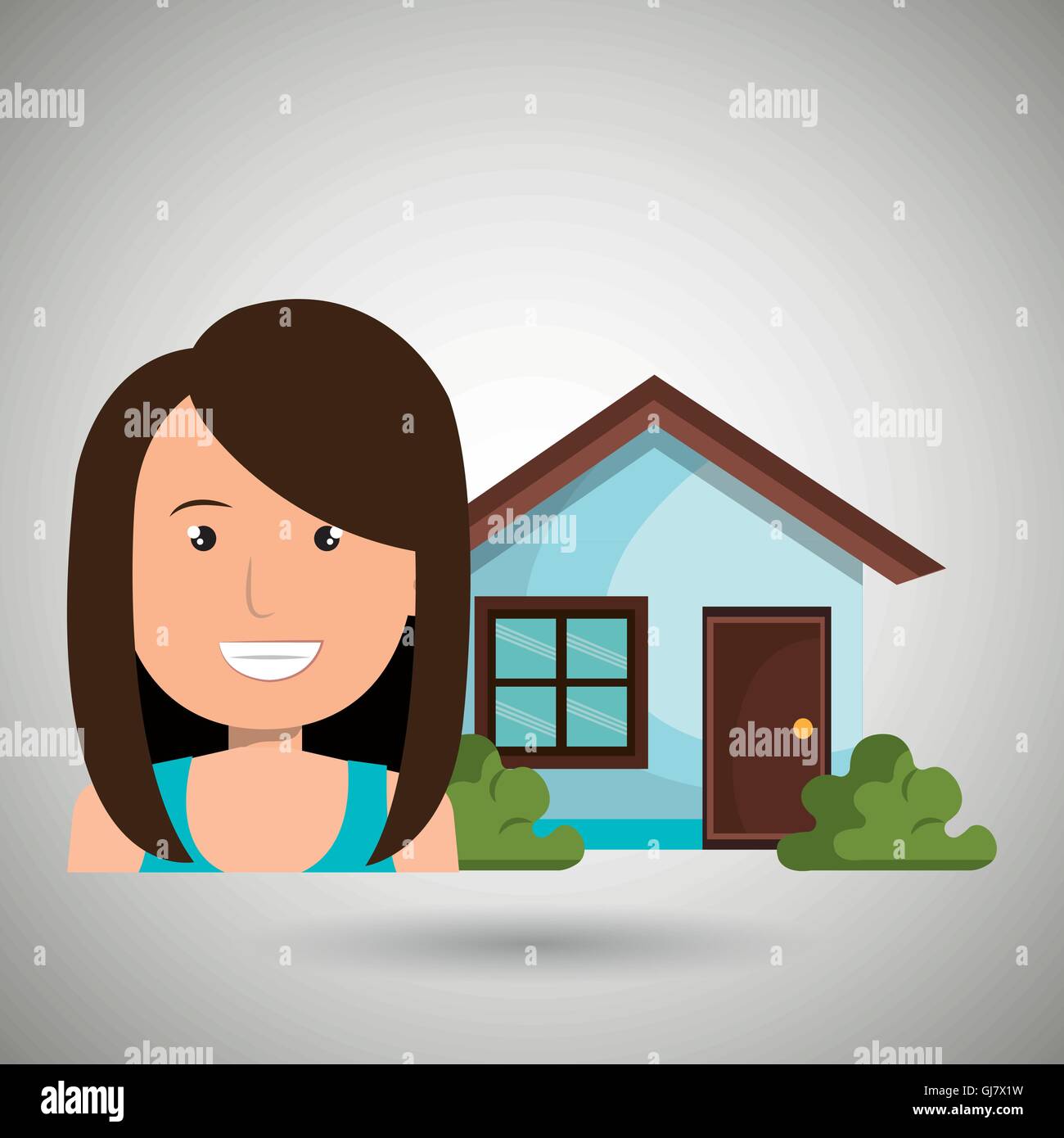 man house estate icon Stock Vector Image & Art - Alamy