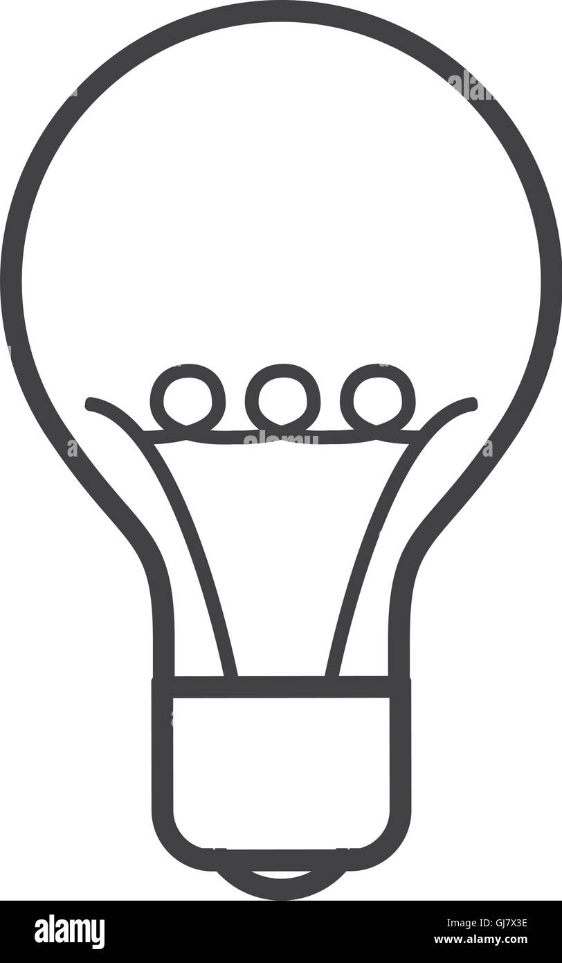 regular lightbulb icon Stock Vector Image & Art - Alamy