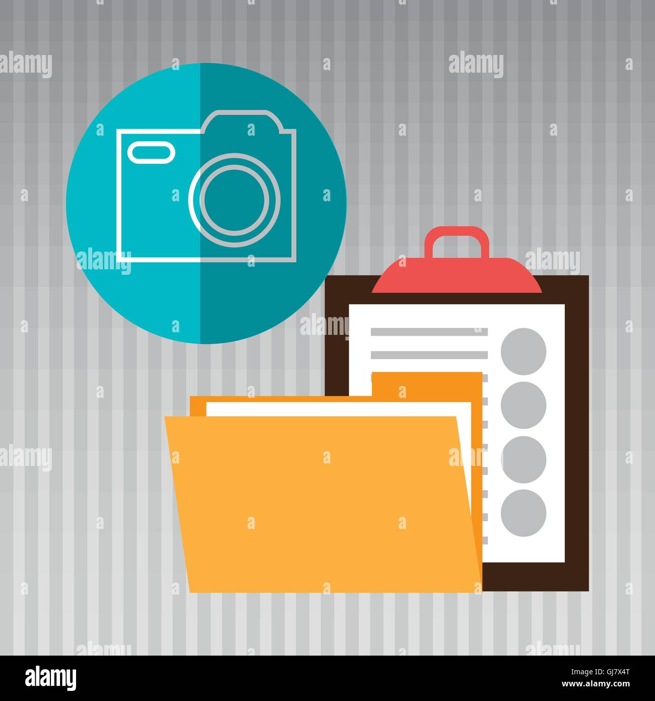 folder clipboard web icon Stock Vector Image & Art - Alamy