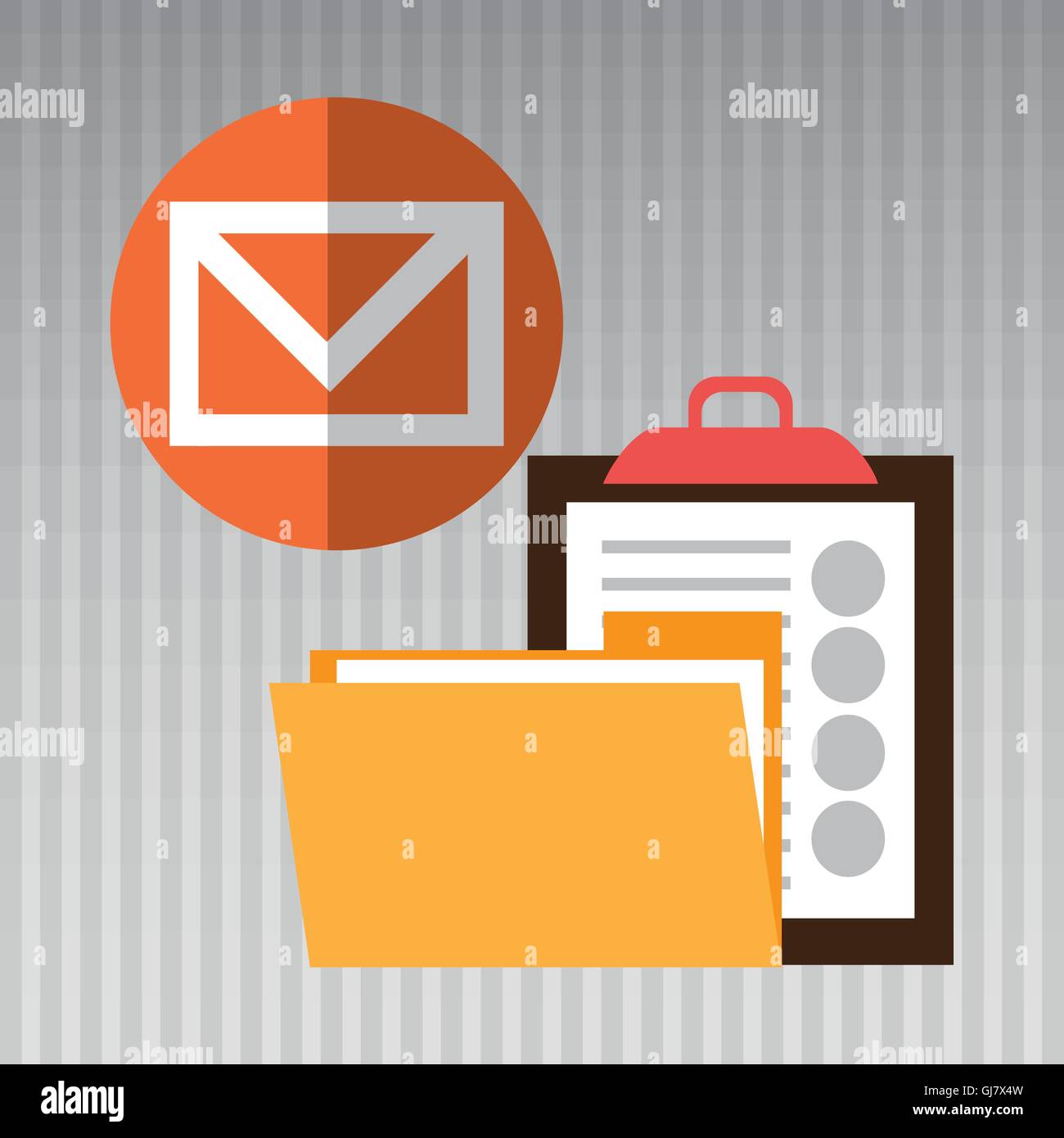 folder clipboard web icon Stock Vector Image & Art - Alamy