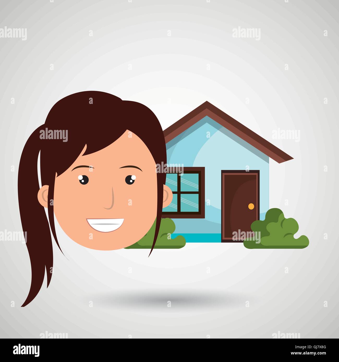 man house estate icon Stock Vector Image & Art - Alamy
