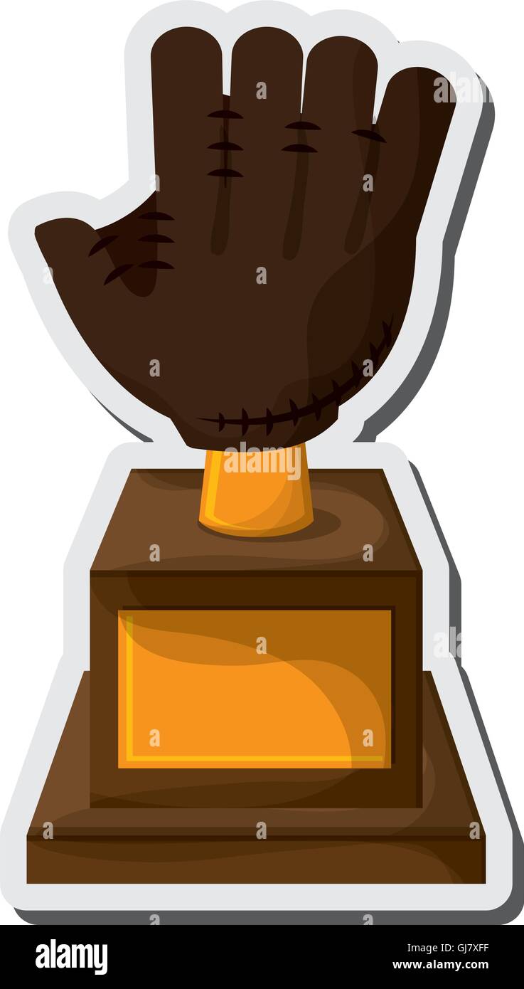 baseball trophy icon Stock Vector Image & Art - Alamy