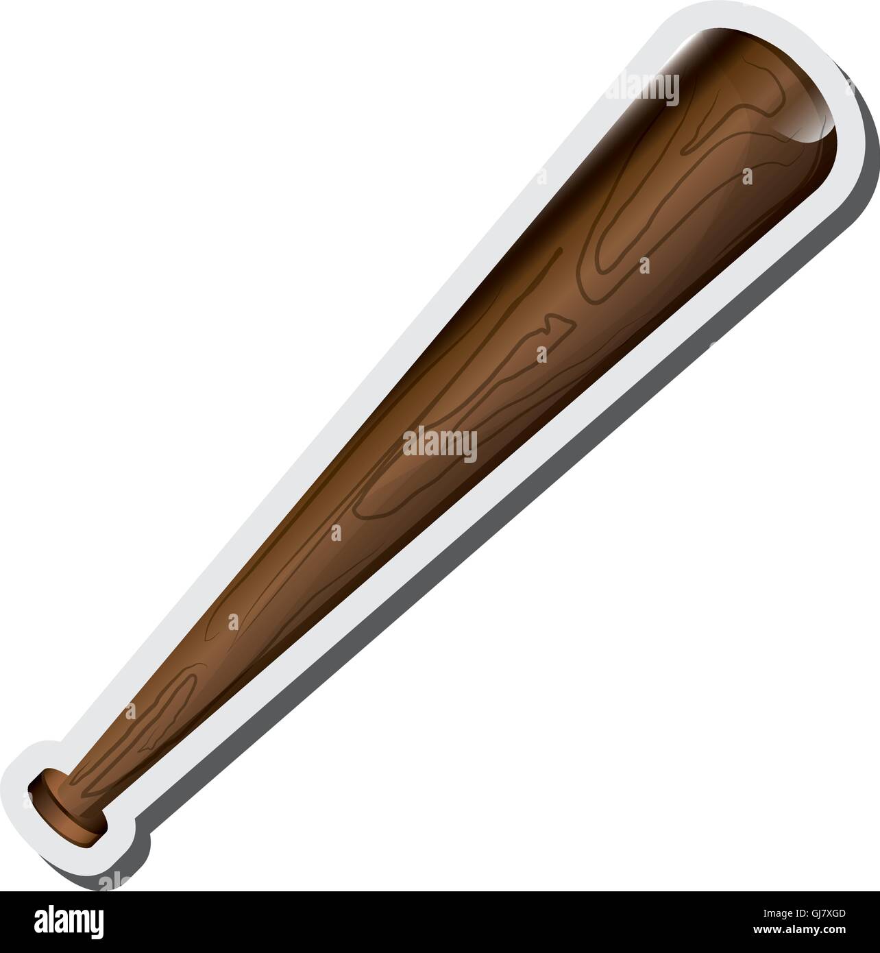 baseball bat icon Stock Vector Image & Art - Alamy