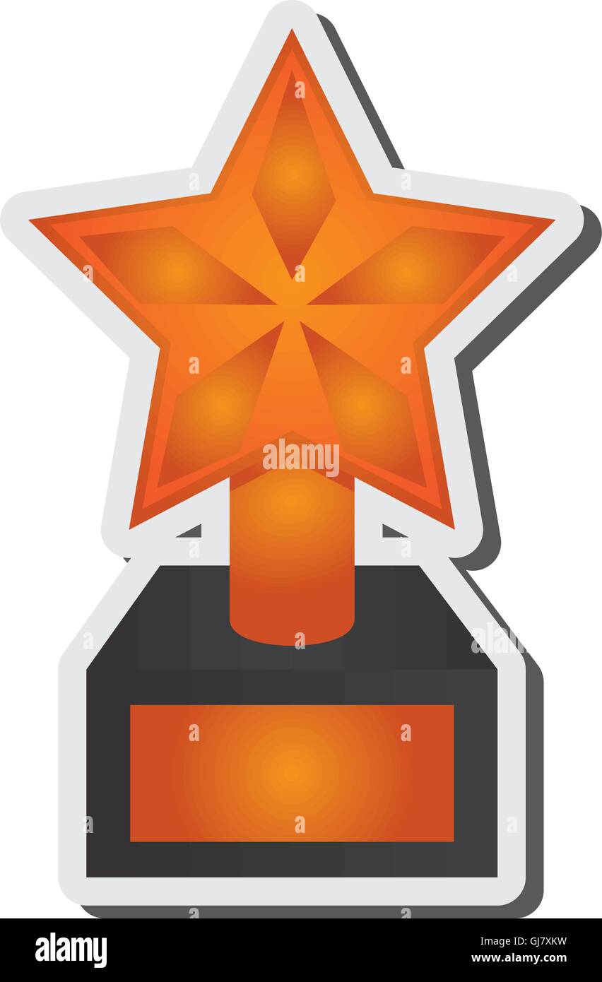 star trophy icon Stock Vector Image & Art - Alamy