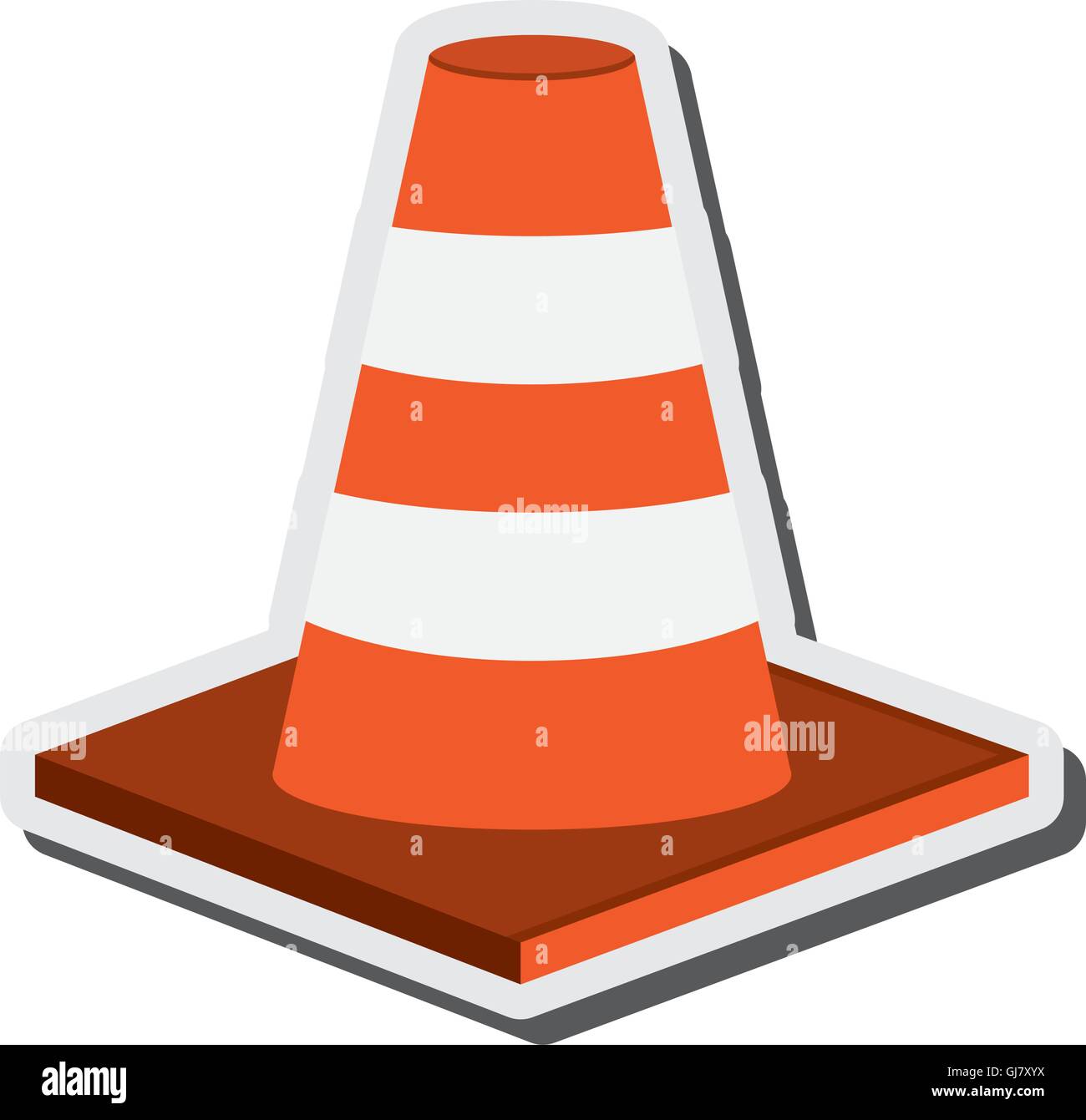 traffic cone icon Stock Vector Image & Art - Alamy