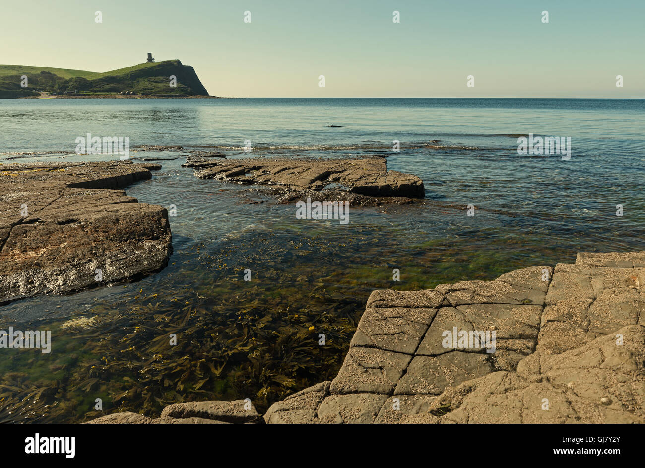 Kimmeridge Bay Kimmeridge Dorset England UK Stock Photo - Alamy