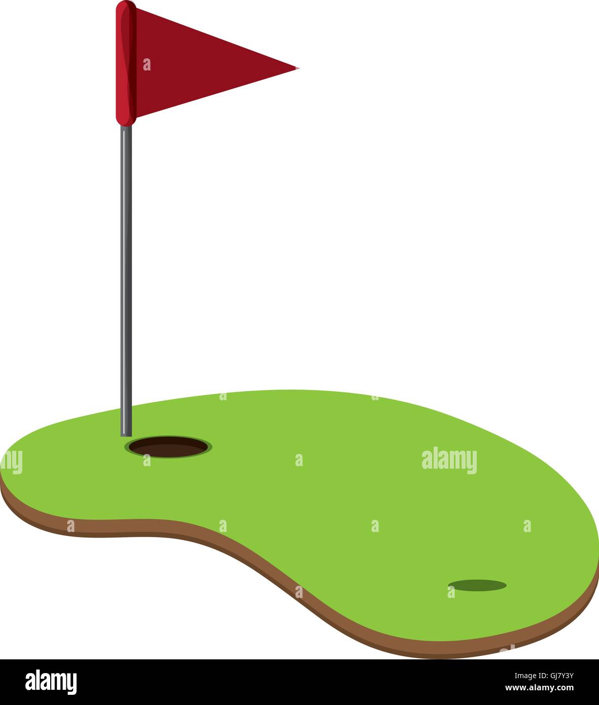 Golf cartoon hole in one hi-res stock photography and images - Alamy