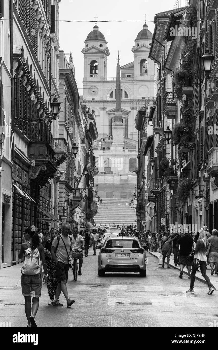 Classic spanish view Black and White Stock Photos & Images - Alamy