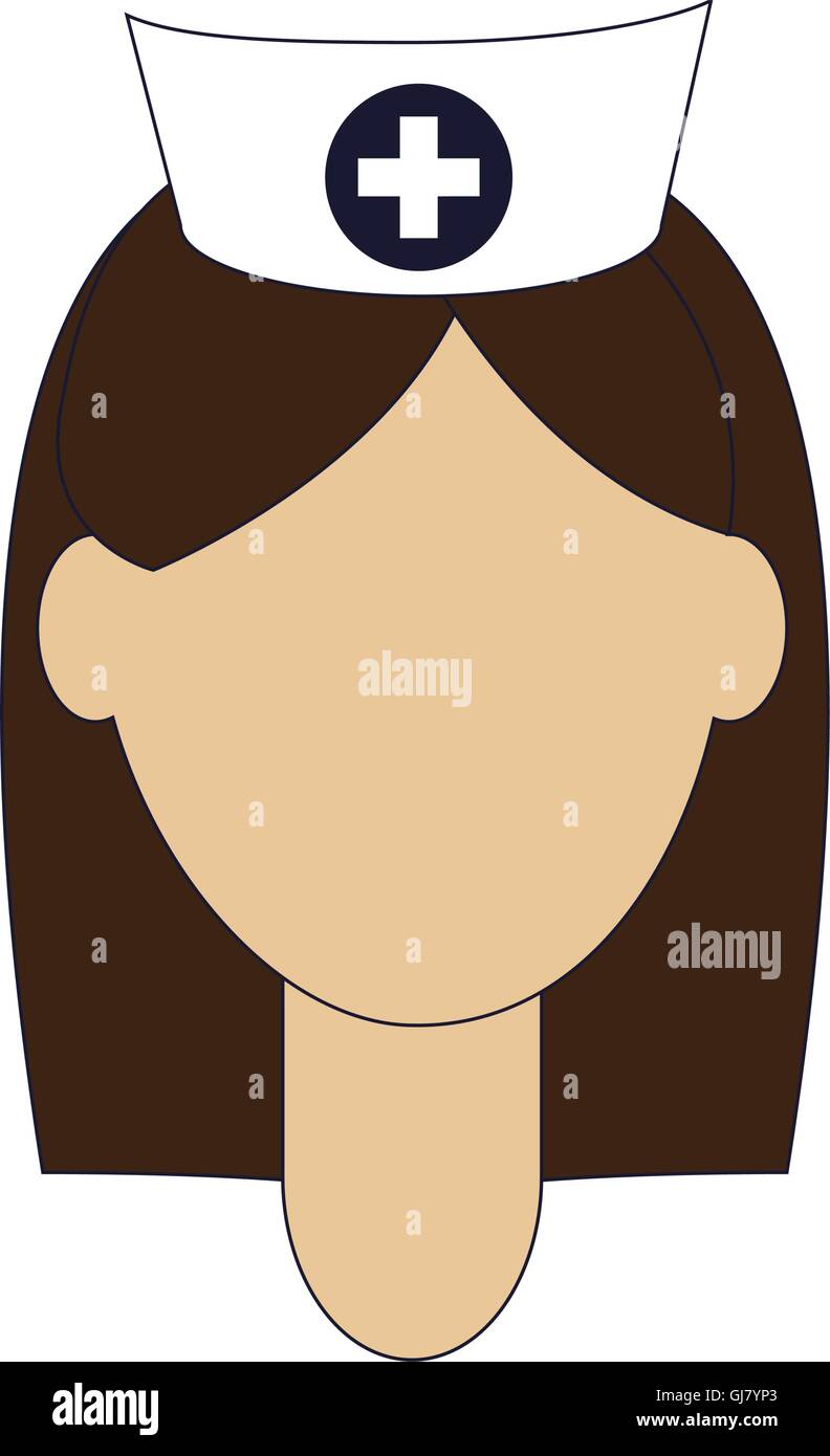 female nurse icon Stock Vector Image & Art - Alamy